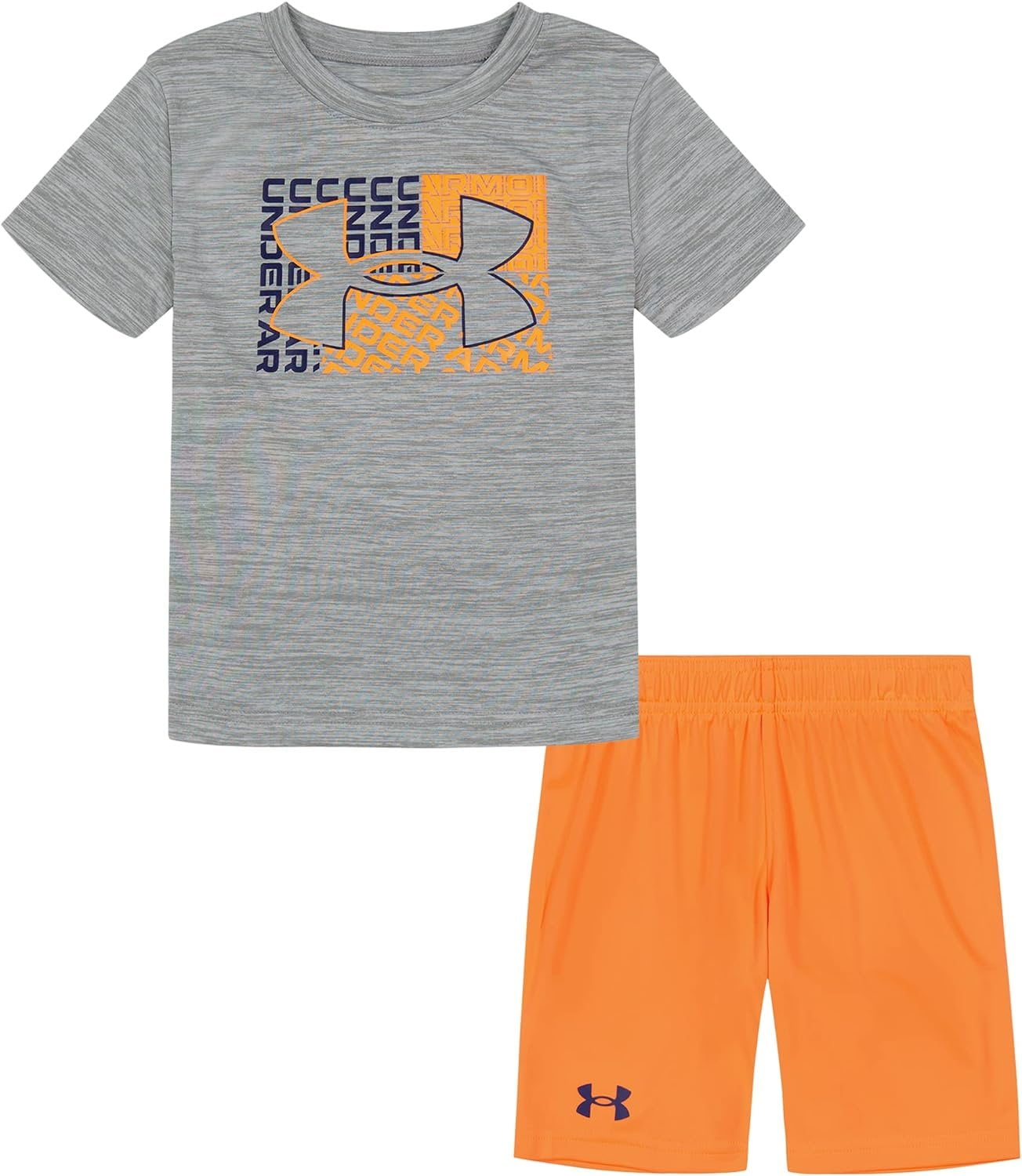 Under Armour Boys Sleeve Tee Set, Lightweight Breathable T-Shirt And ...