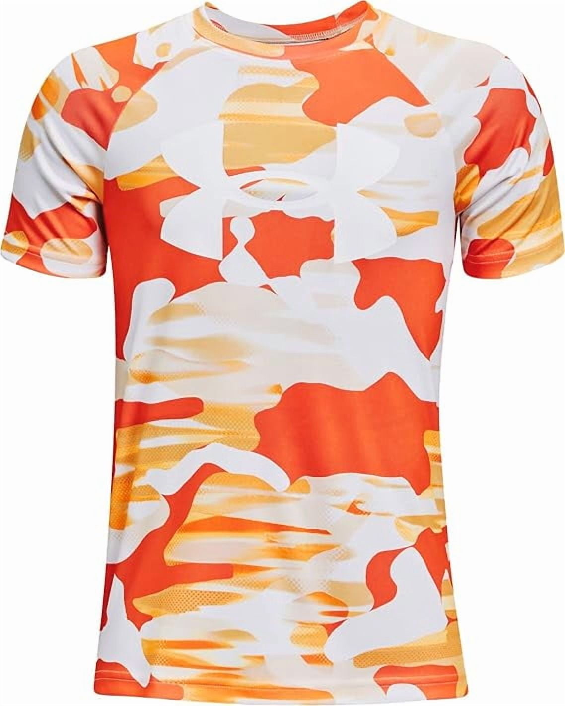 Under Armour Boys' Tech Big Logo Printed Short-Sleeve T-Shirt - Rise ...