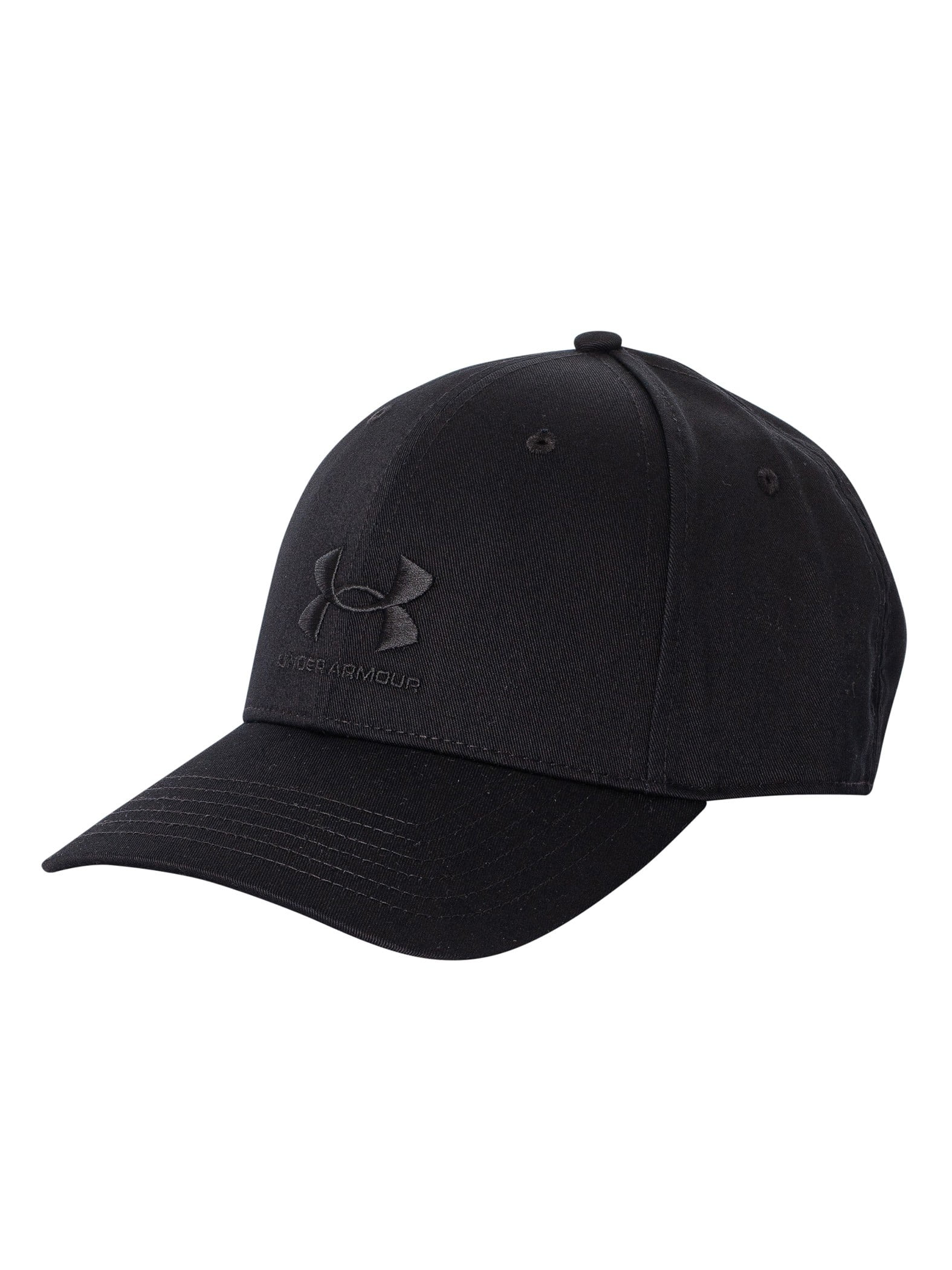 Under Armour Branded Lockup Adjustable Baseball Cap, Black - Walmart.com