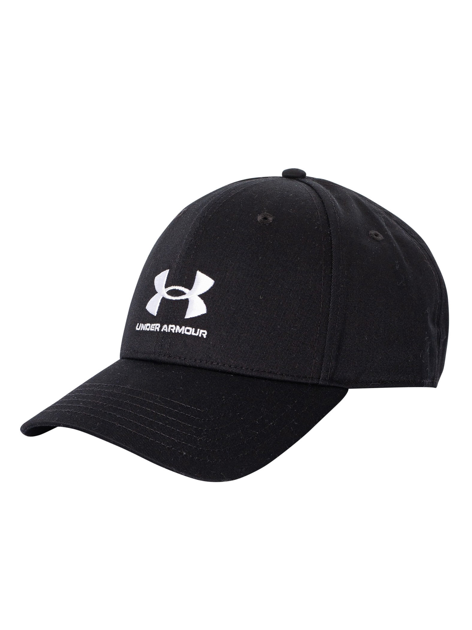 Under Armour Branded Lockup Adjustable Baseball Cap, Black - Walmart.com