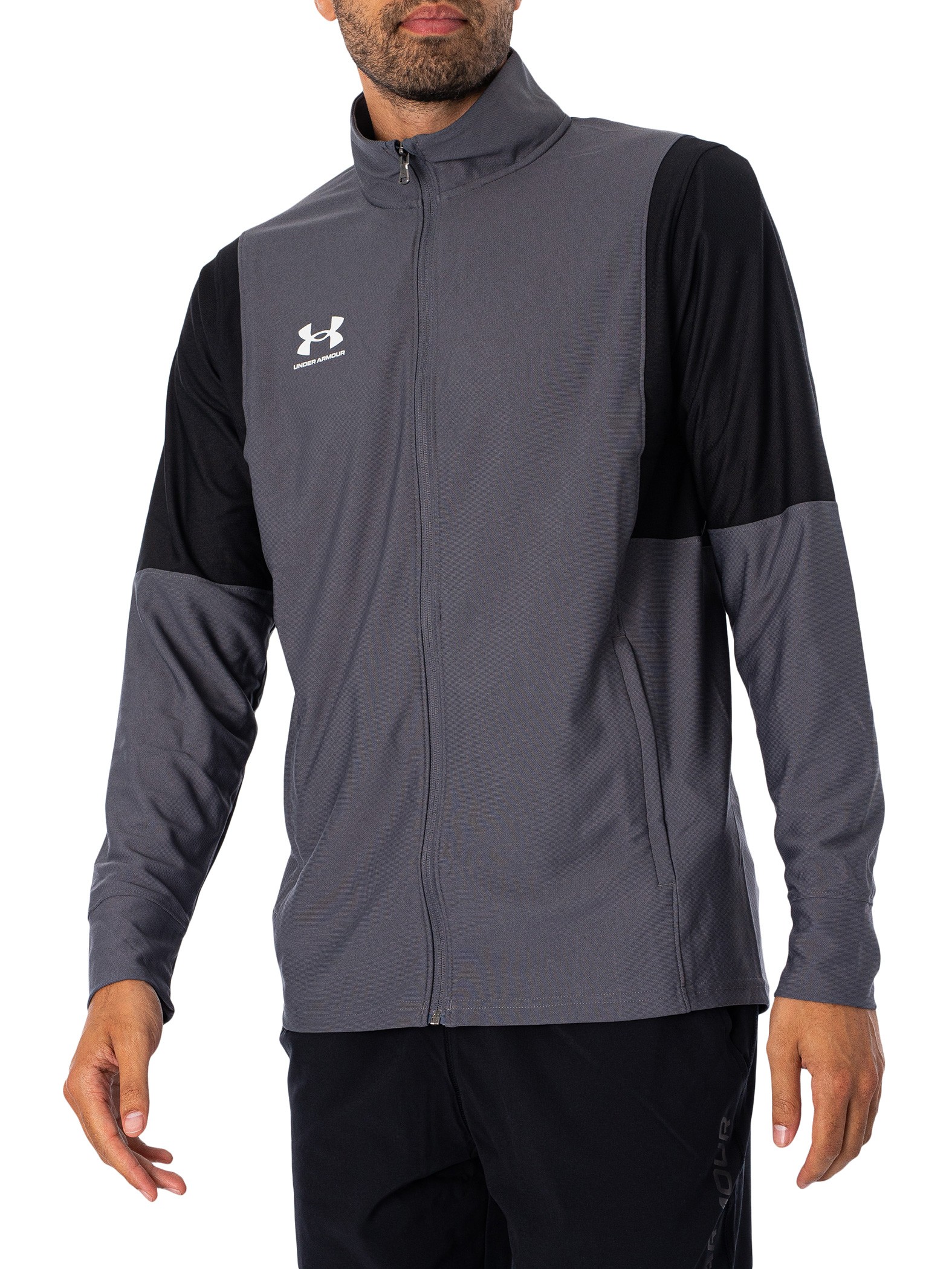 Under Armour Challenger Track Jacket, Grey - Walmart.com