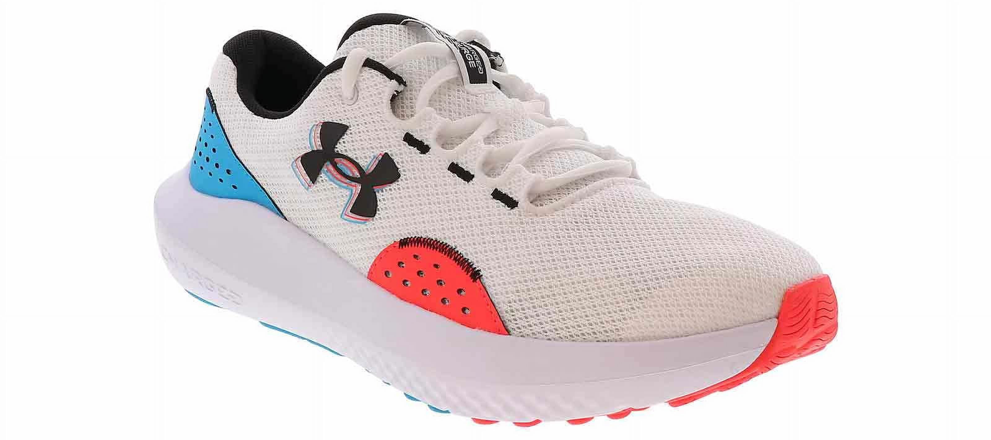Under Armour Charged Surge 4 Running Shoe | 3027000-102 White - Walmart.com