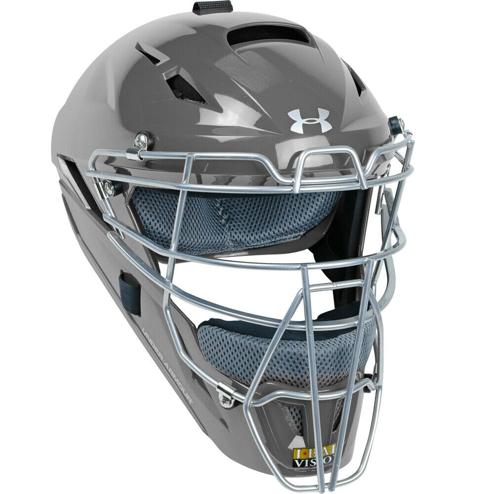 Under Armour Converge Baseball Catcher’s Helmet Adult Size - Walmart.com