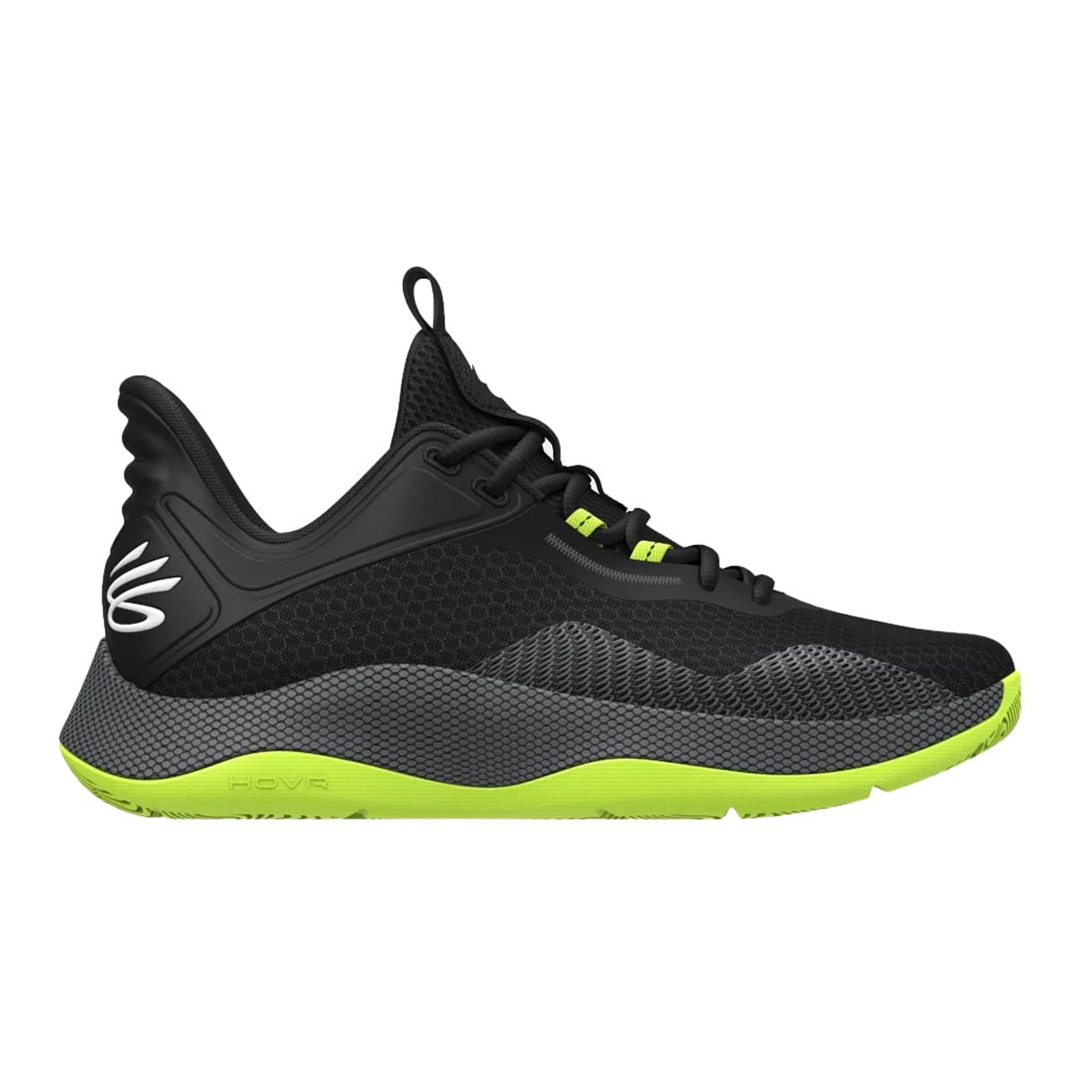 Under Armour Curry HOVR Splash 2 Black Sneakers, New Men's Basketball ...