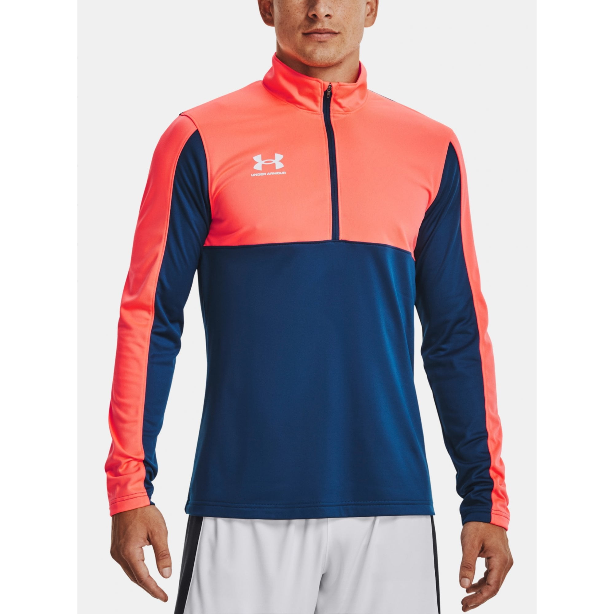 Under Armour EU Midlayer - Academy/Neon Coral - XL - Walmart.com