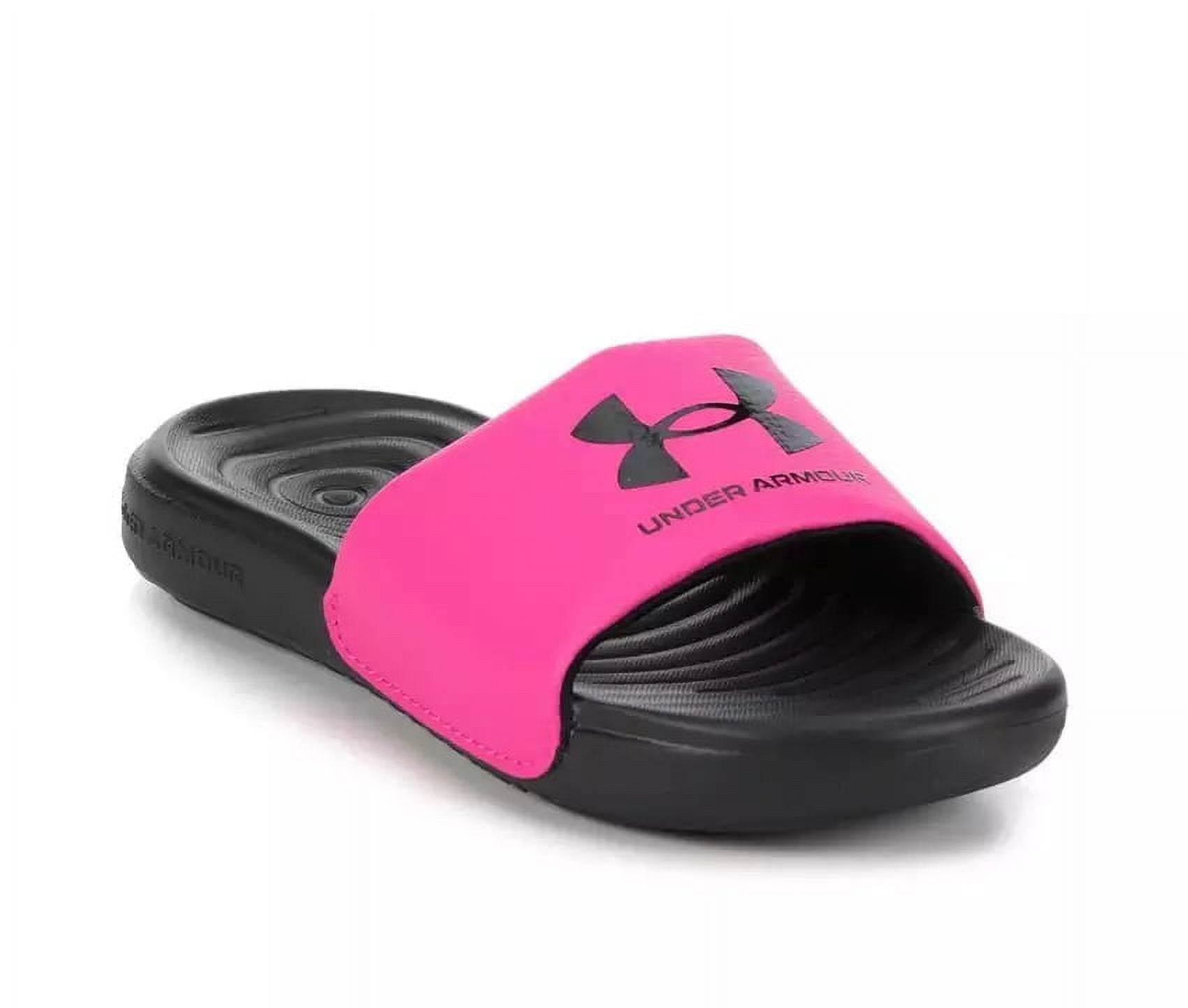 Under Armour Ansa Fixed Youth Girls' (1-6) Athletic Slide | 3023793-002 ...