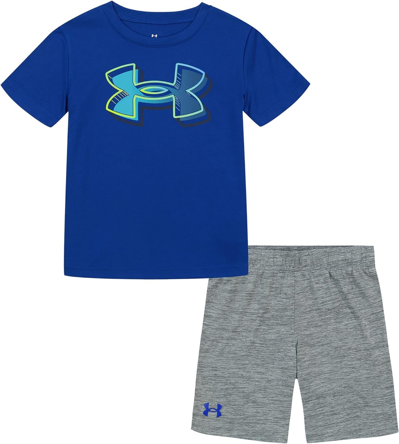 Under Armour Girls Sleeve Tee Set, Lightweight Breathable T-Shirt And ...