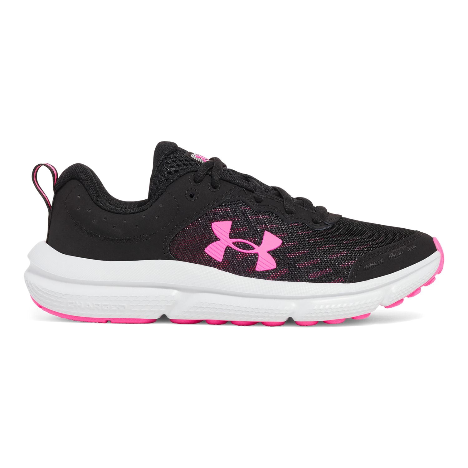 Under Armour Grade School Assert 10 Kids' Running Shoes Color: Black ...