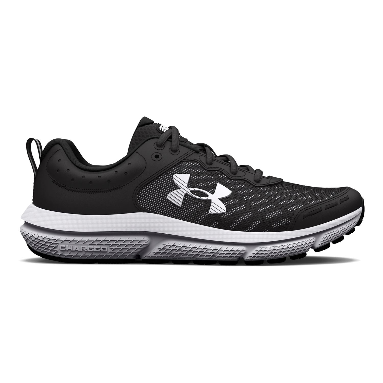 Under Armour Grade School Assert 10 Kids' Running Shoes Color: Black ...