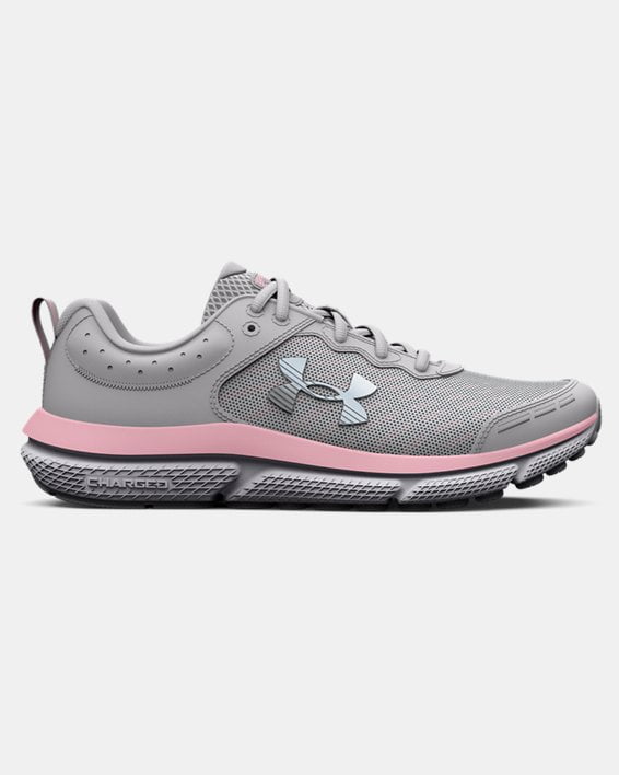 Under Armour Grade School Assert 10 Kids' Running Shoes Color: Pink ...