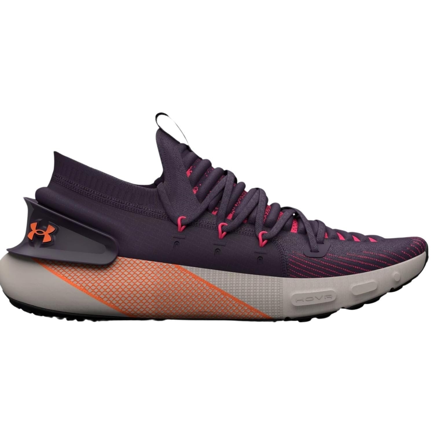 Under Armour HOVR Phantom 3 Tux Purple/Pink Shock/Orange Blast 8 B M ...
