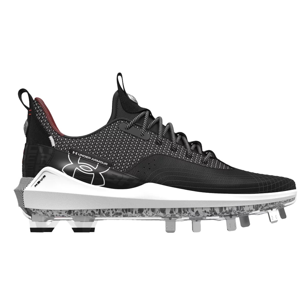 Under Armour Harper 7 Low Metal Baseball Cleats Black | Black Size 7 ...