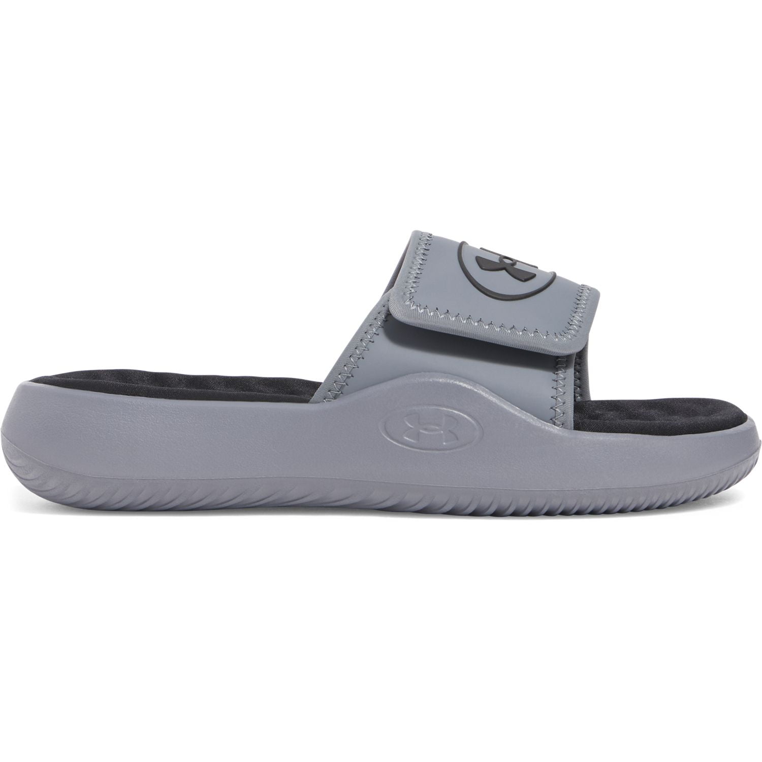 Under Armour Ignite Pro 8 Kids' Slide Sandals Color: Titan Gray Size: 2 ...