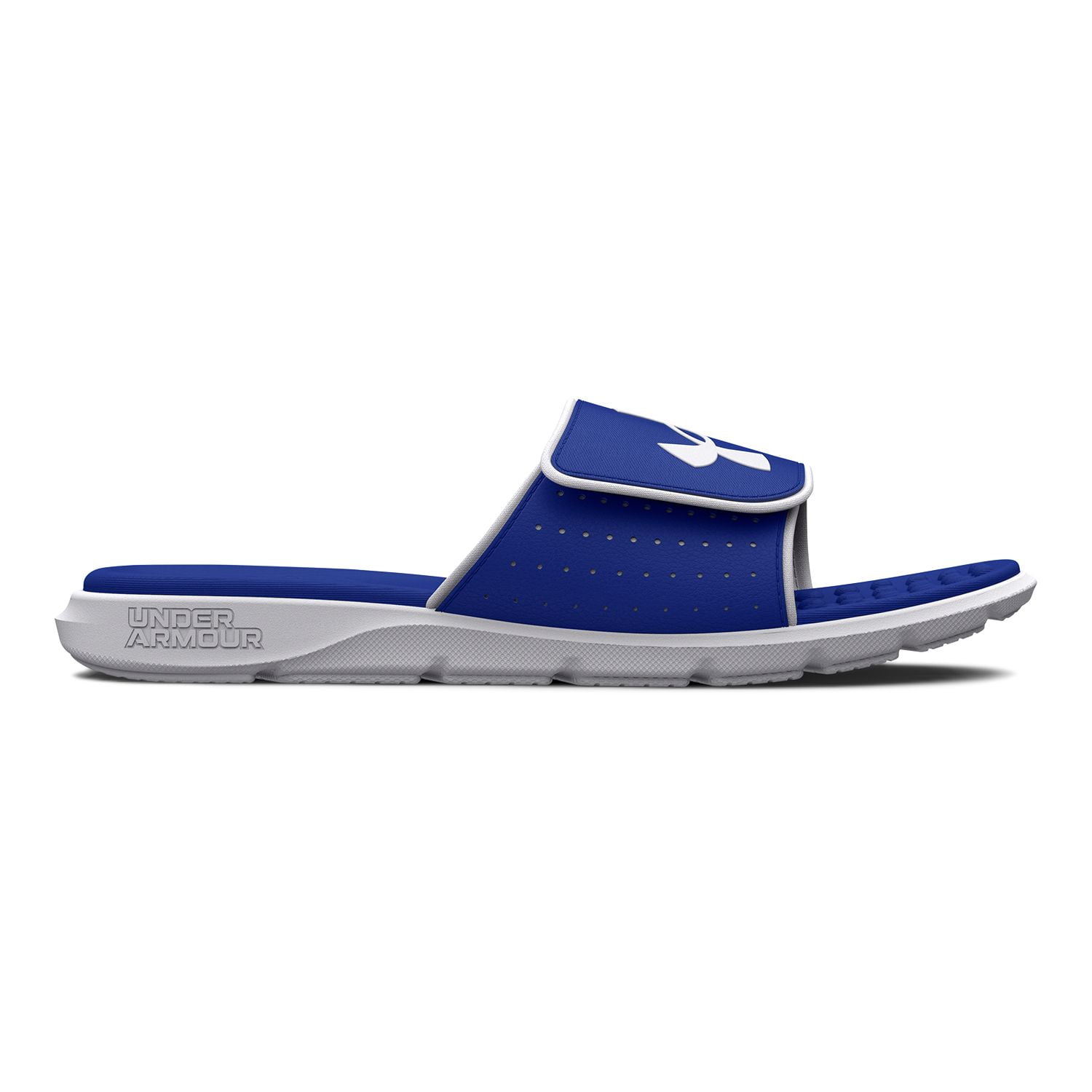 Under Armour Ignite Pro Men's Slide Sandals Color: Royal White White ...