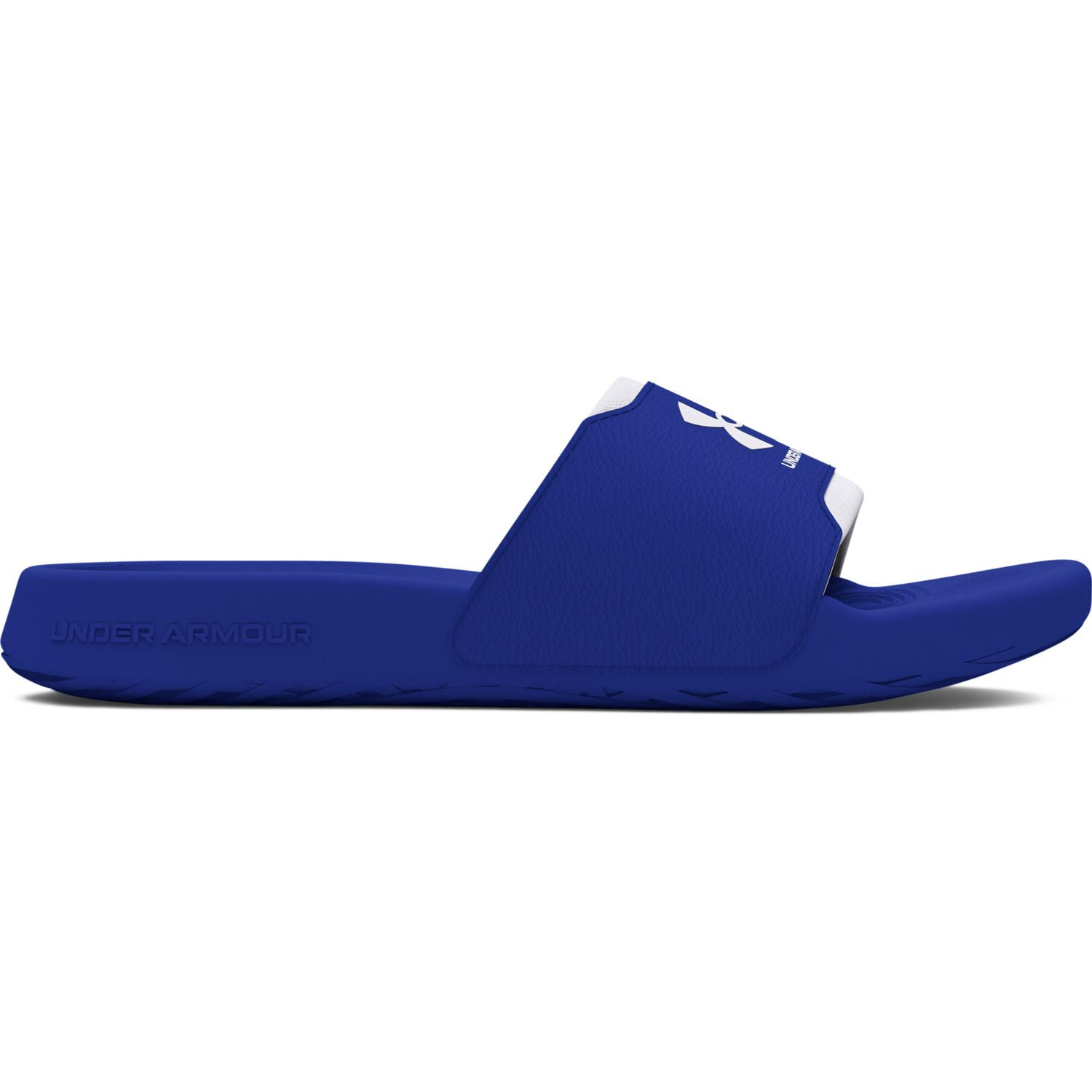 Under Armour Ignite Select Slides Men's Sandals Color: Royal Blue White ...