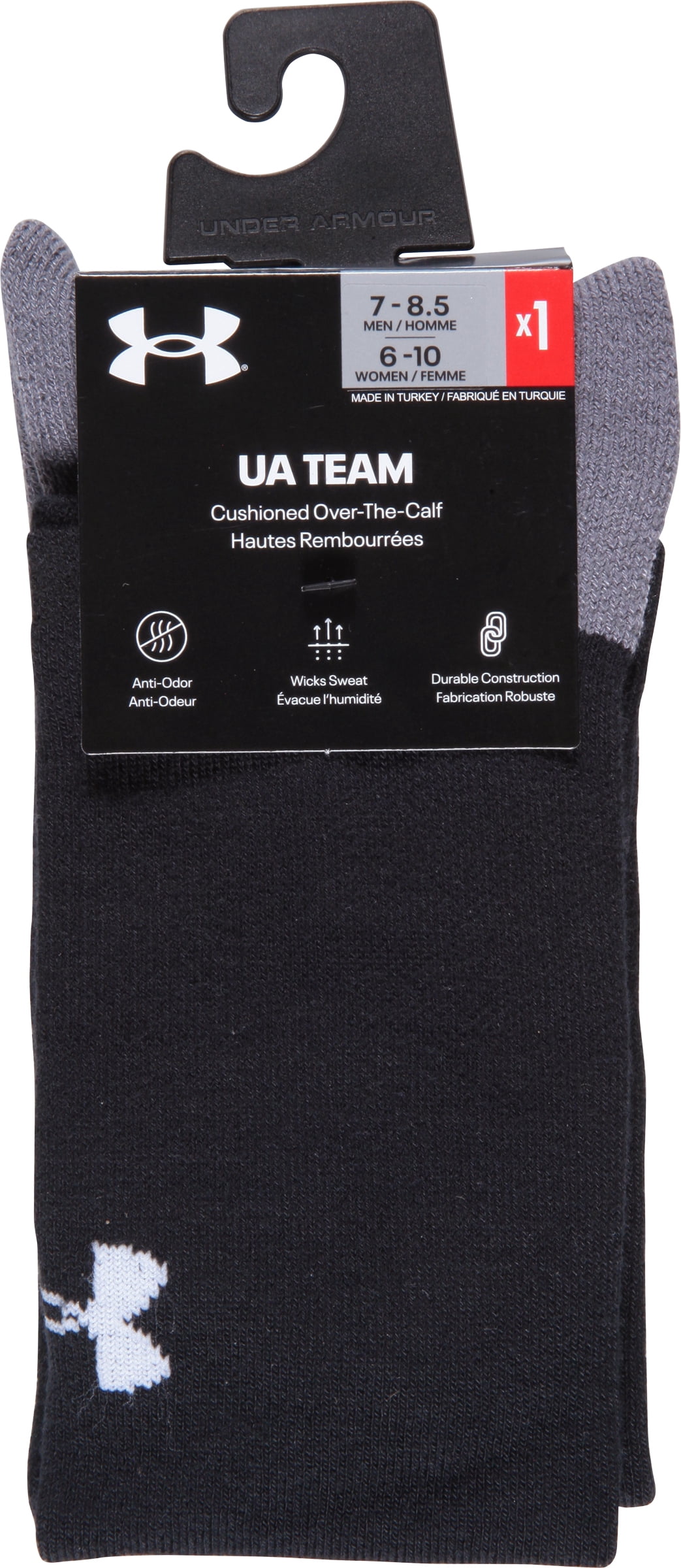 Under Armour Kids& Team Over-The-Calf Baseball/Softball Socks (Black ...