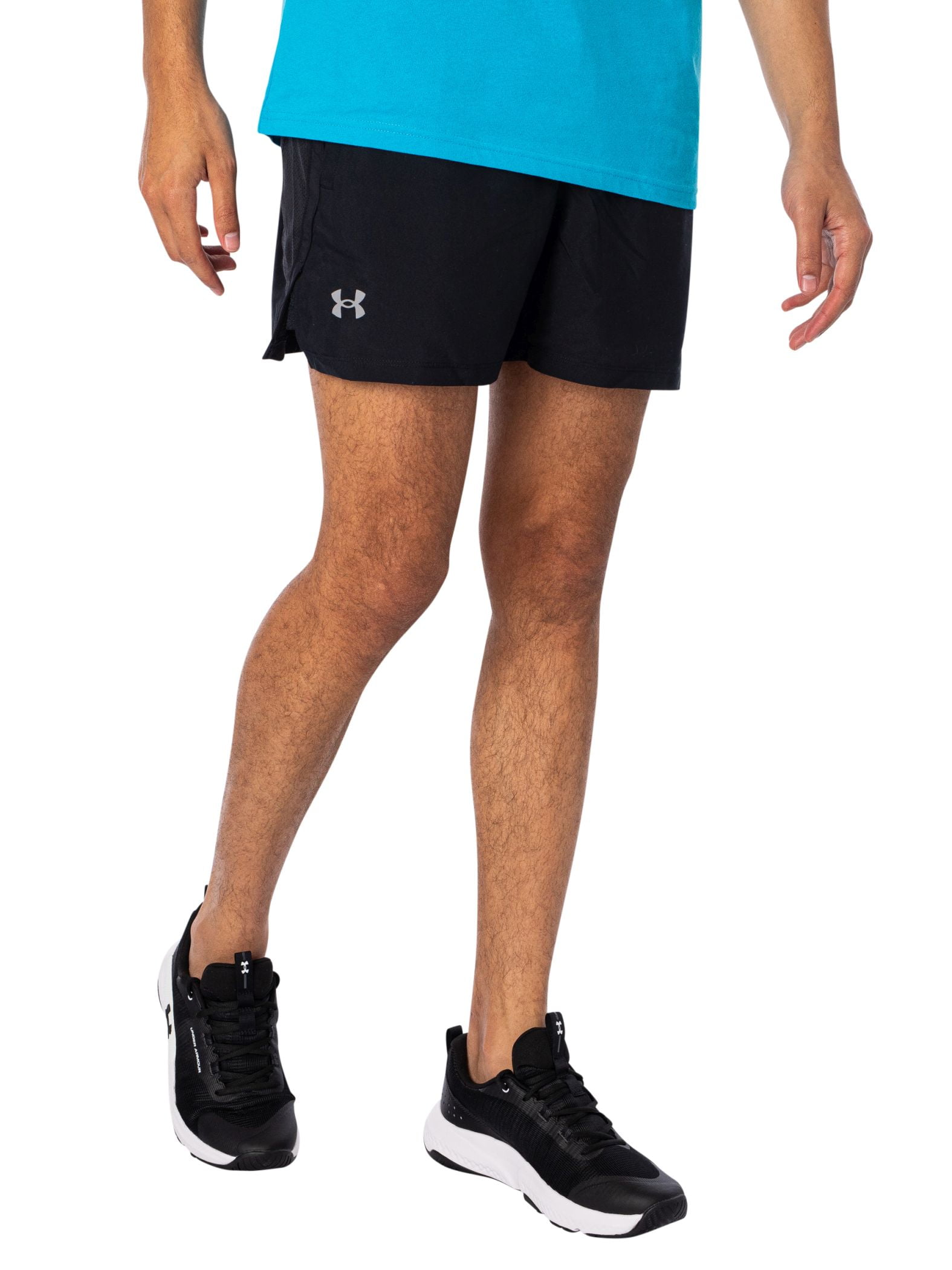 Under Armour Launch 5 Sweat Shorts, Black - Walmart.com
