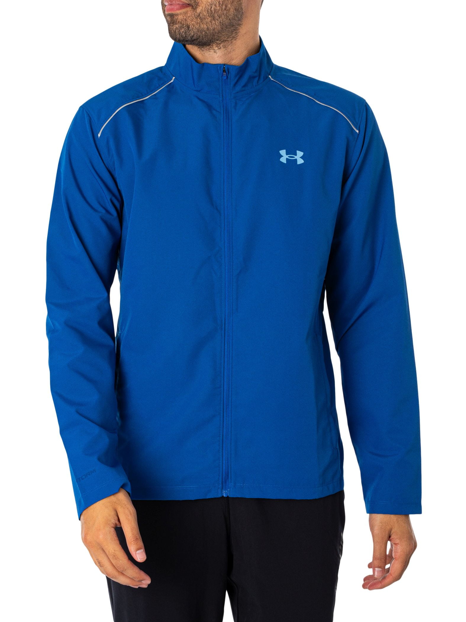 Under Armour Launch Jacket, Blue - Walmart.com