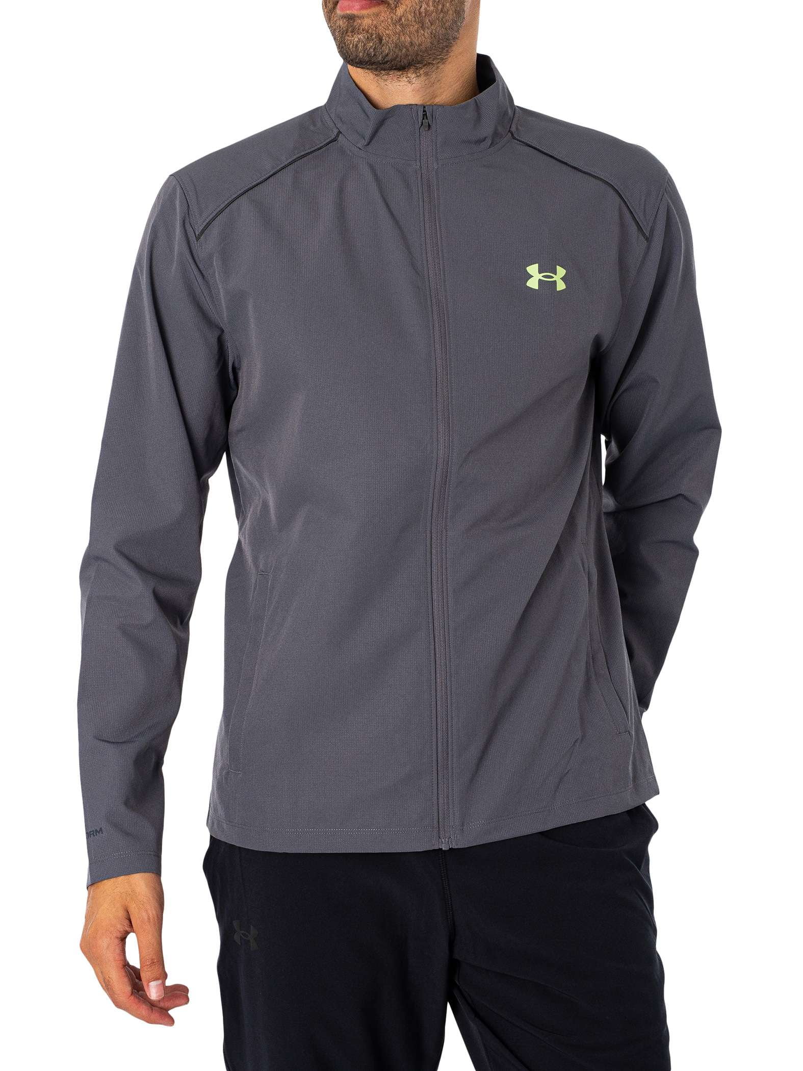 Under Armour Launch Jacket, Grey - Walmart.com