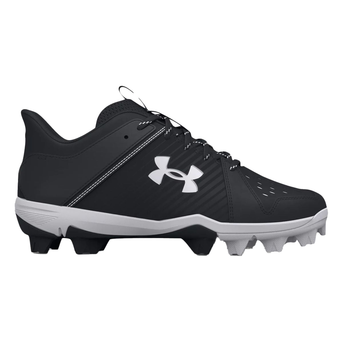 Under Armour Kids Leadoff Low Rubber Molded Baseball Cleats, Black ...