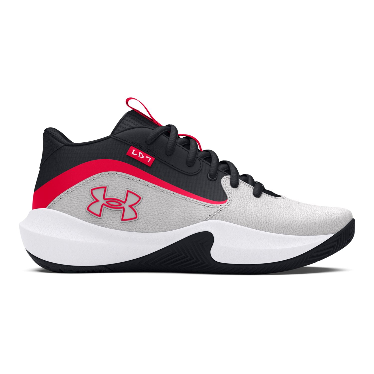 Under Armour Lockdown 7 Men's Basketball Shoes Color: Distant Gray Size ...