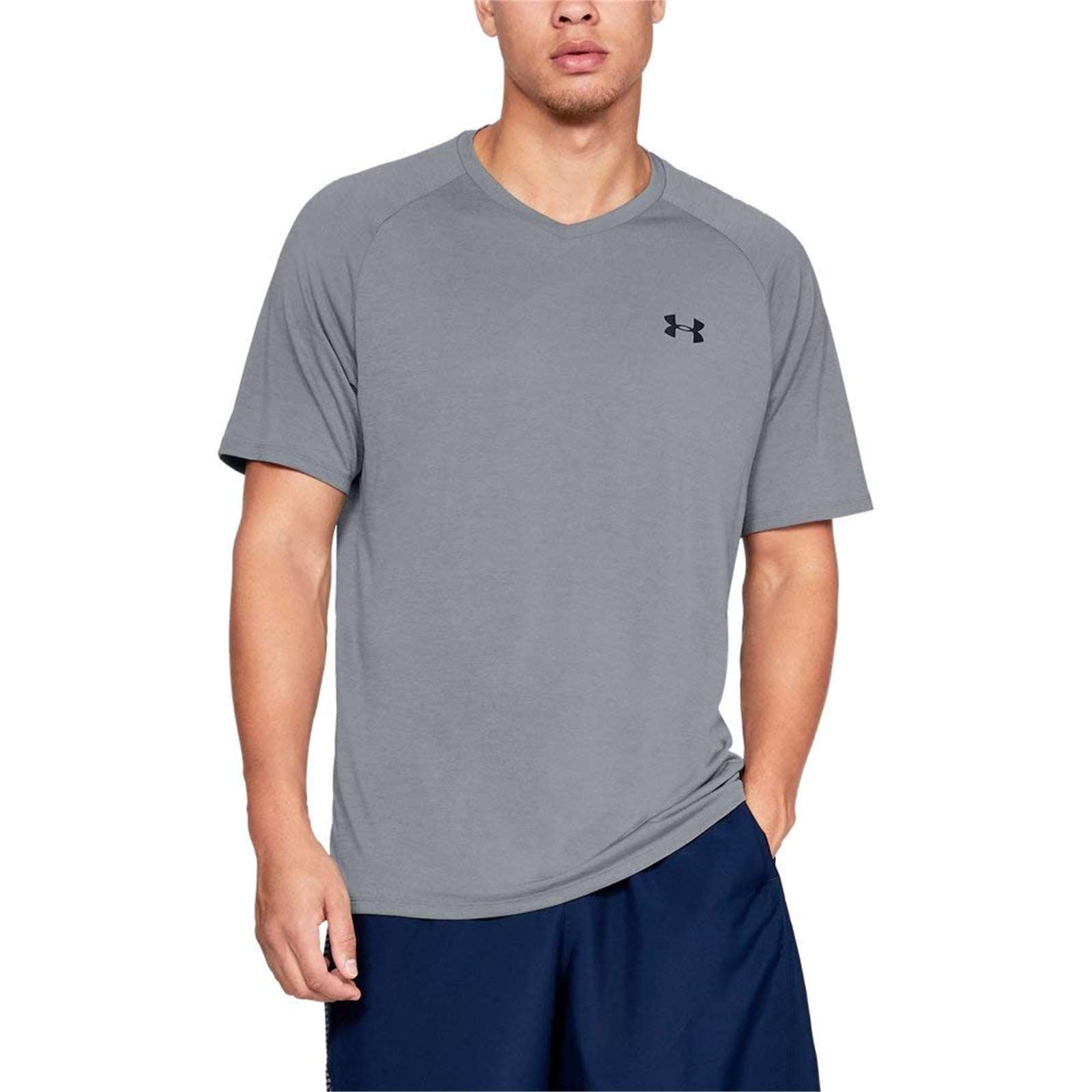 Under Armour Men's Athletic Tech V Neck Short Sleeve Shirt - Walmart.com