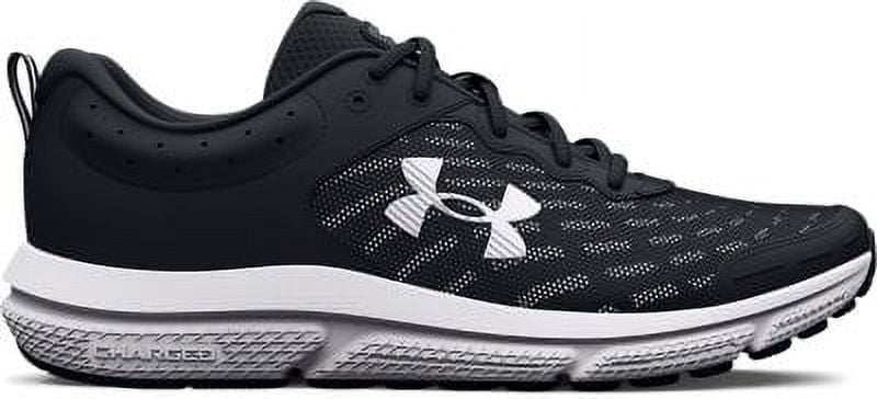Under Armour Men's Charged Assert 10 Wide (4E) Running Shoe Black/Black/White - 3026176-001 ...