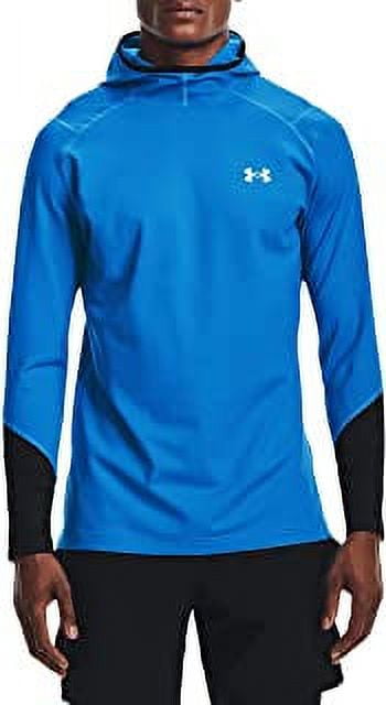 Under Armour Men's ColdGear Infrared Hoodie Pullover, Blue/Black, L ...
