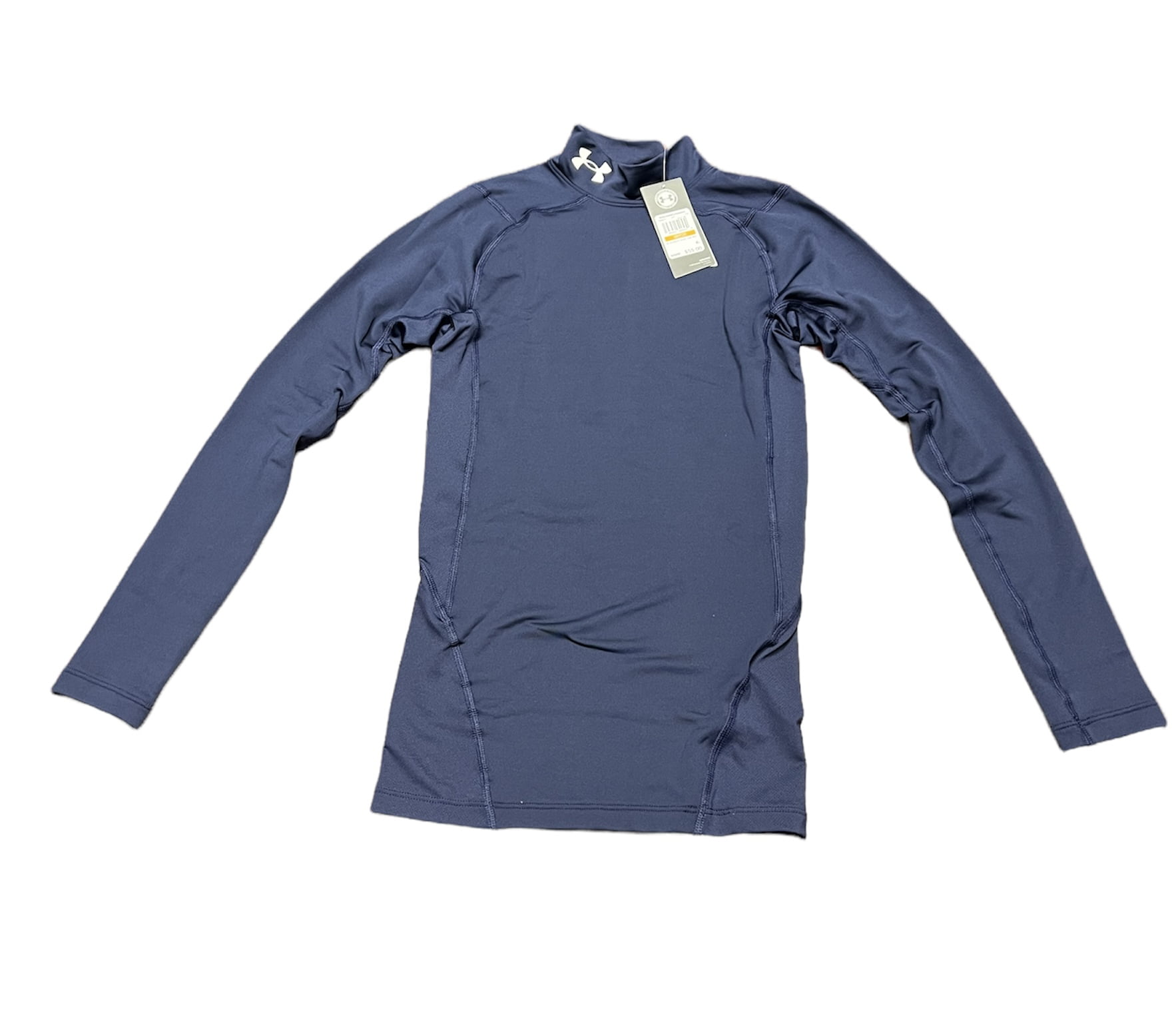 Under Armour Men's ColdGear Mock Neck Compression Long Sleeve Shirt ...