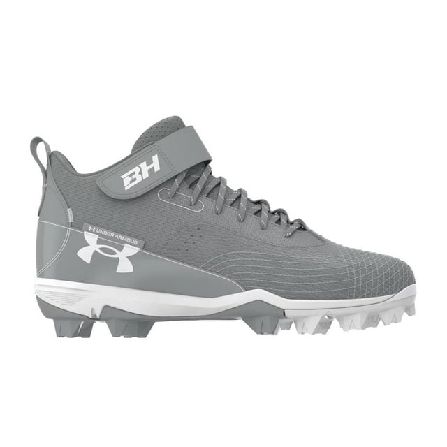 Under Armour Men's Harper 7 Mid Rubber Molded Baseball Cleat Shoe ...