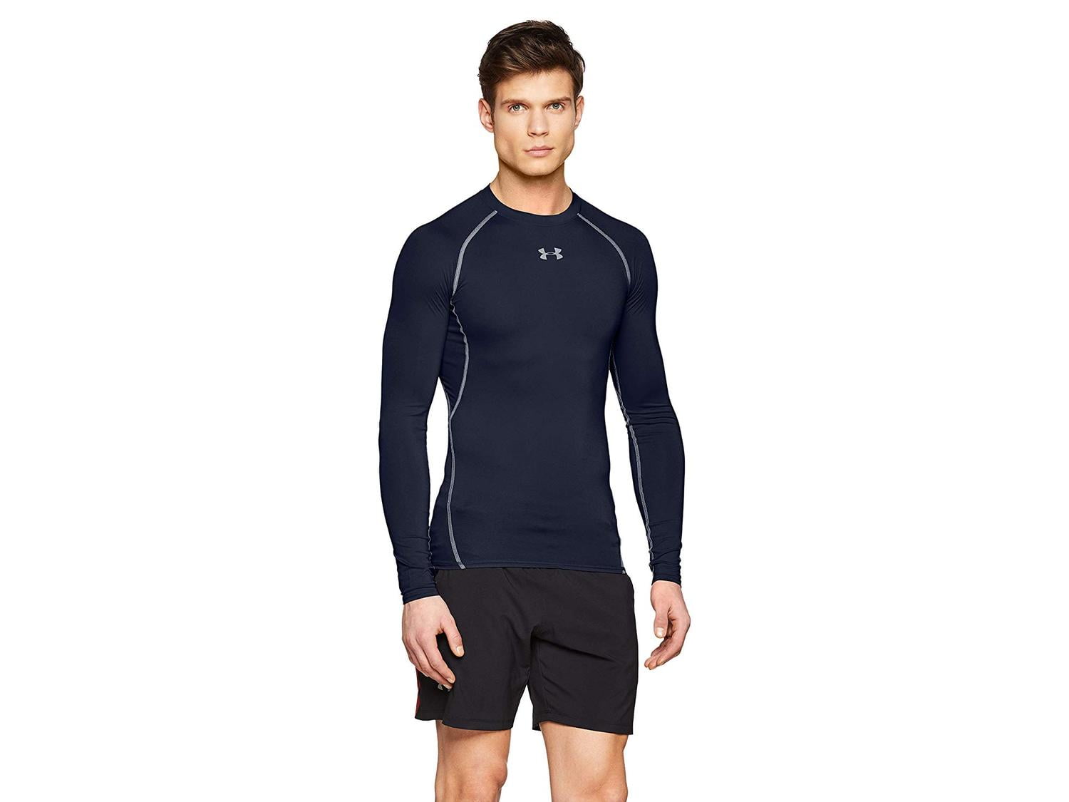 Under Armour Men's HeatGear Armour Long Sleeve Compression Shirt ...
