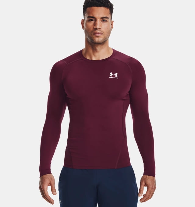 Under Armour Men's Heatgear Long Sleeve Shirt - Walmart.com