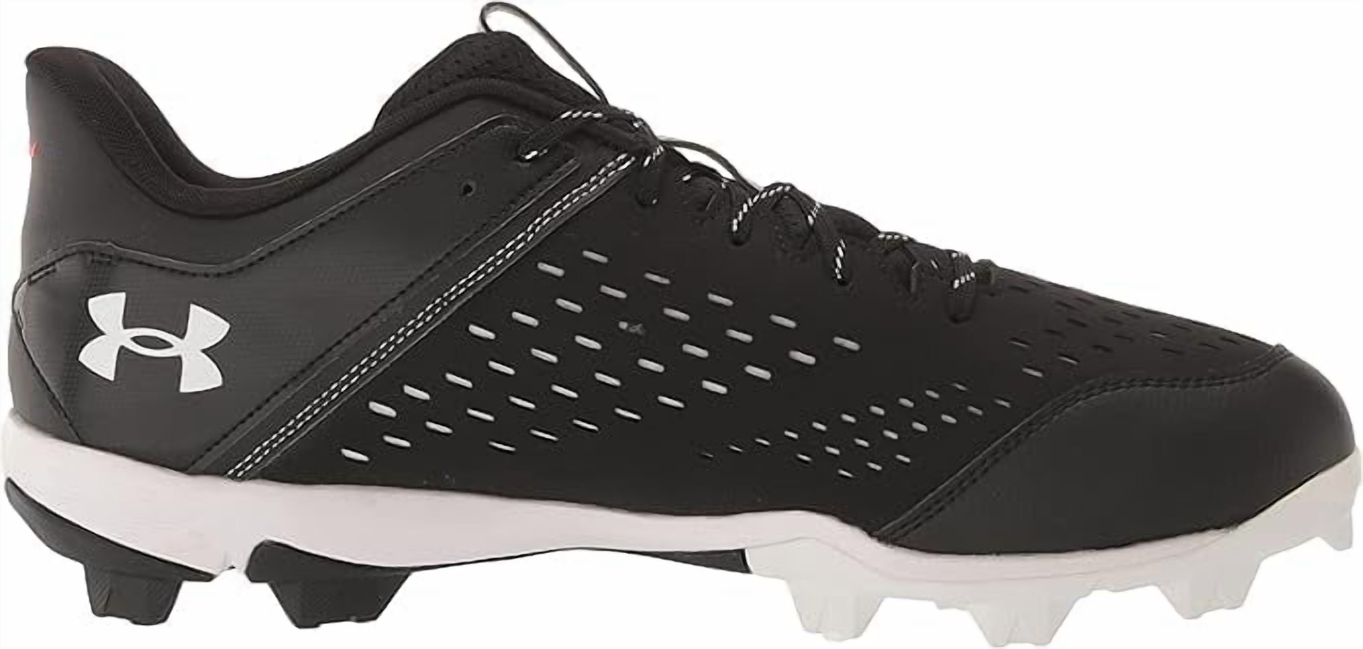 Under Armour Men's Leadoff Low Rubber Molded Baseball Cleat, Black, 14 ...