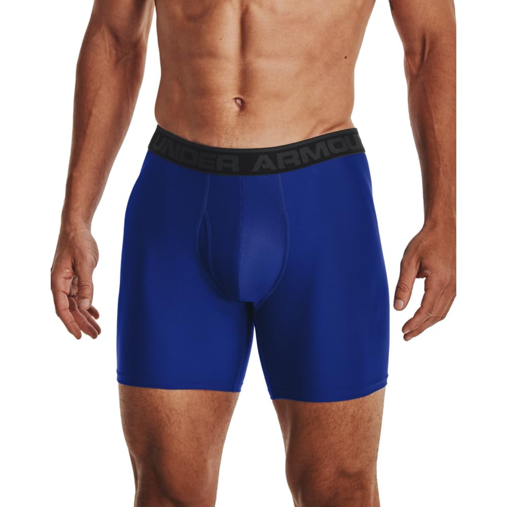 Under Armour Men's Original Series 6-inch Boxerjock Boxer Briefs- 2 ...