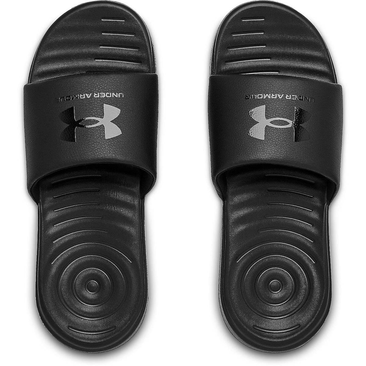 Under Armour Men's Sandals with Fixed Strap, Slide, Black, 13 - Walmart.com