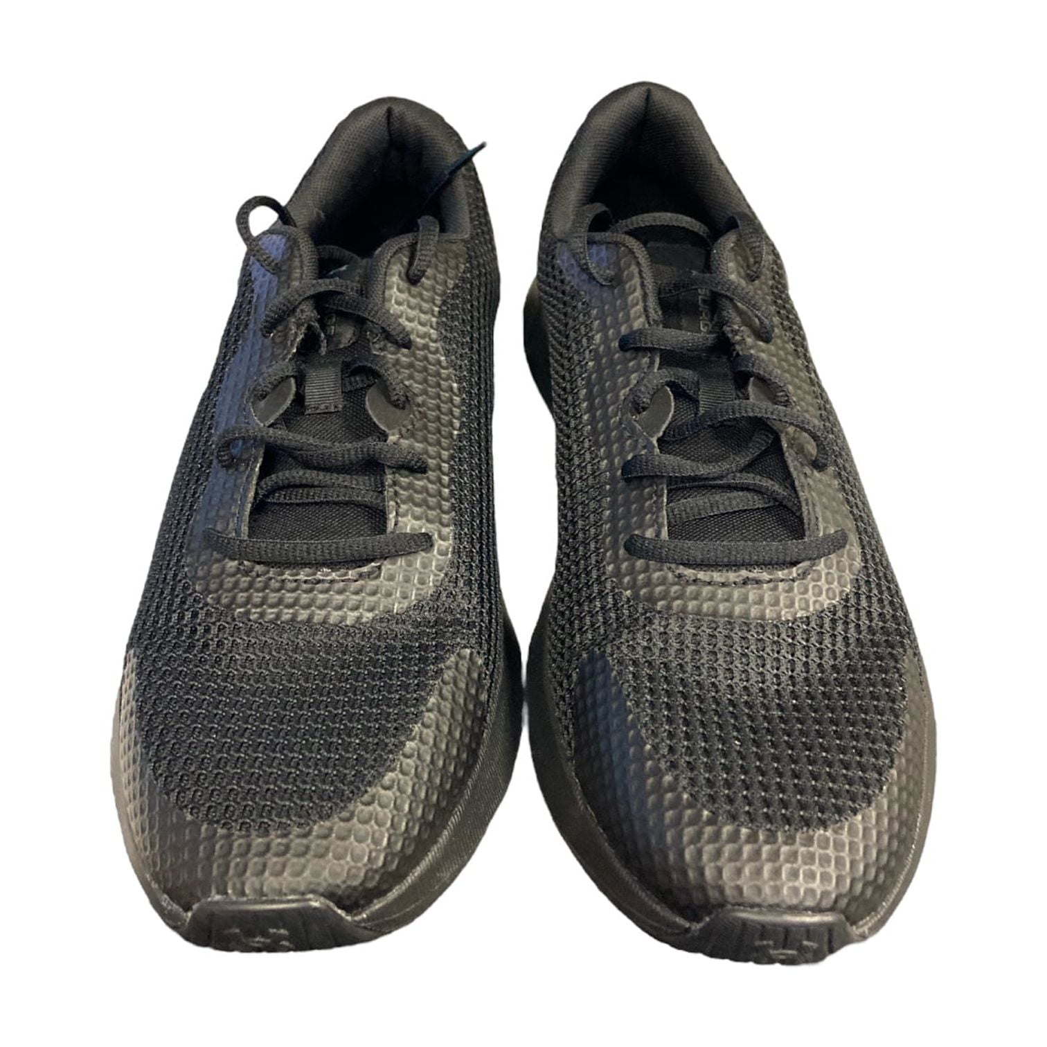 Under Armour Men's Surge 3 Breathable Mesh Running Shoe (Black, 10 ...