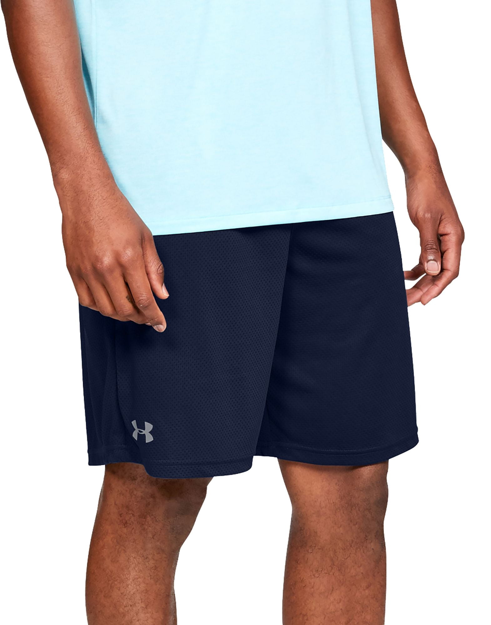 Under Armour Men's Tech Mesh 9\& Shorts (Academy/Steel, 2XLT) - Walmart.com