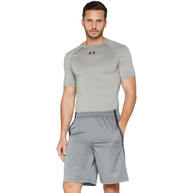 Under Armour Men's Tech Mesh Shorts (Steel, Small) - Walmart.com