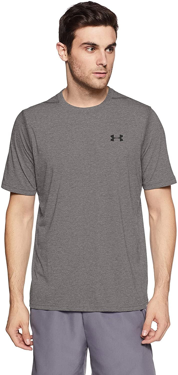 Under Armour Men's Threadborne Siro T-Shirt, Carbon Heather 090/Black ...