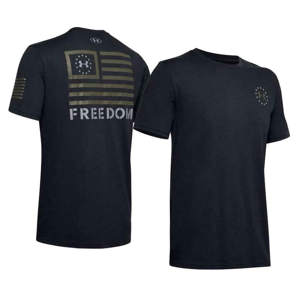 Under Armour Men's UA Freedom Banner T-Shirt Graphic Short Sleeve Tee ...