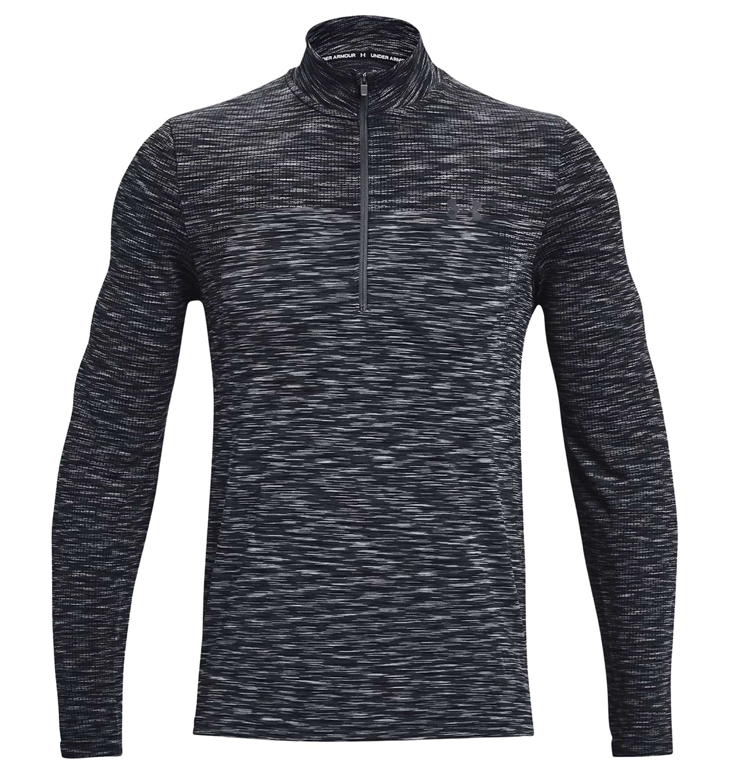 Under Armour Men's UA Seamless 1/2 Zip Long Sleeve Top Shirt (US, Alpha ...