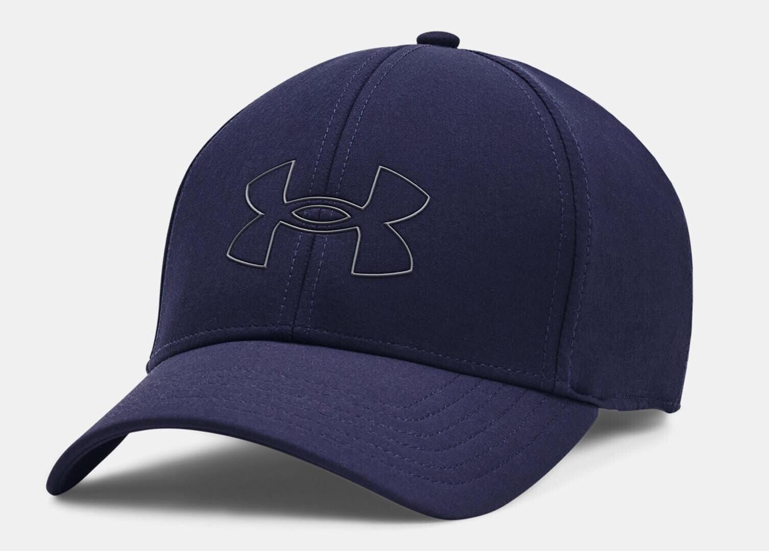 Under Armour Men's UA Storm Driver Cap, Midnight Navy, Stretch Fit ...