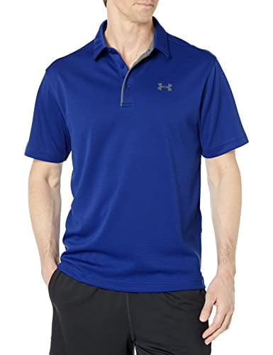 Under Armour Men's UA Tech Polo XLT Blue - Walmart.com