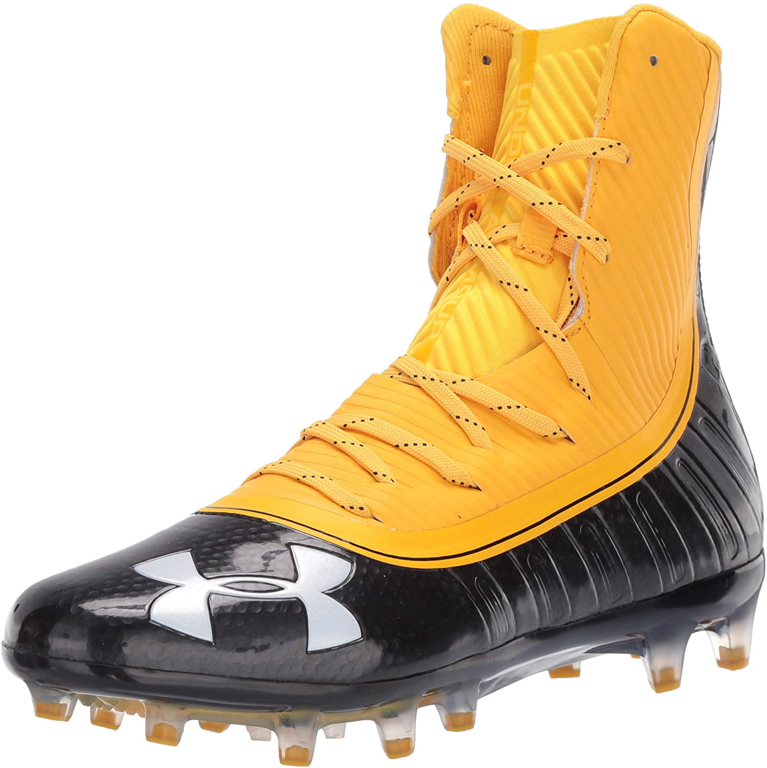 Under Armour Mens Highlight Mc Football Shoe 10.5 Steeltown Gold 700 ...