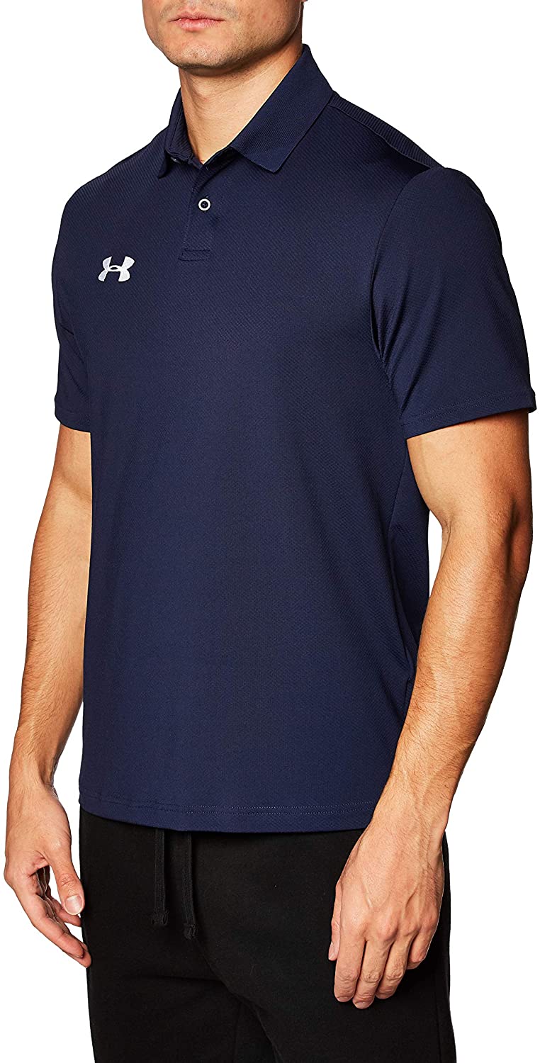 Under Armour Mens Team Performance Polo Royal 3XL - Walmart.com