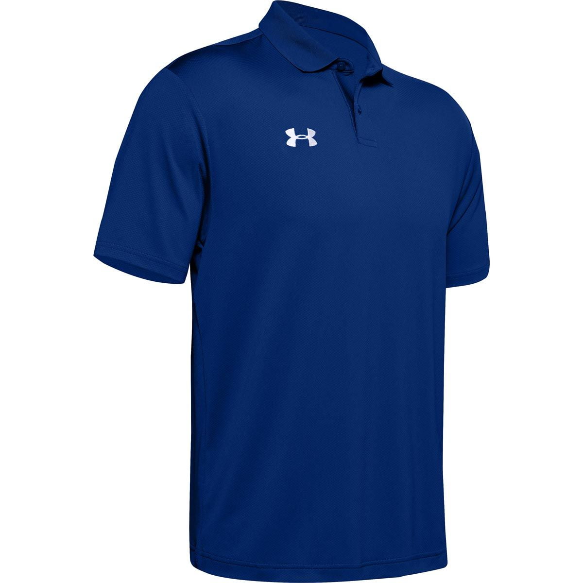 Under Armour Mens Team Performance Polo ROYAL LG - Walmart.com
