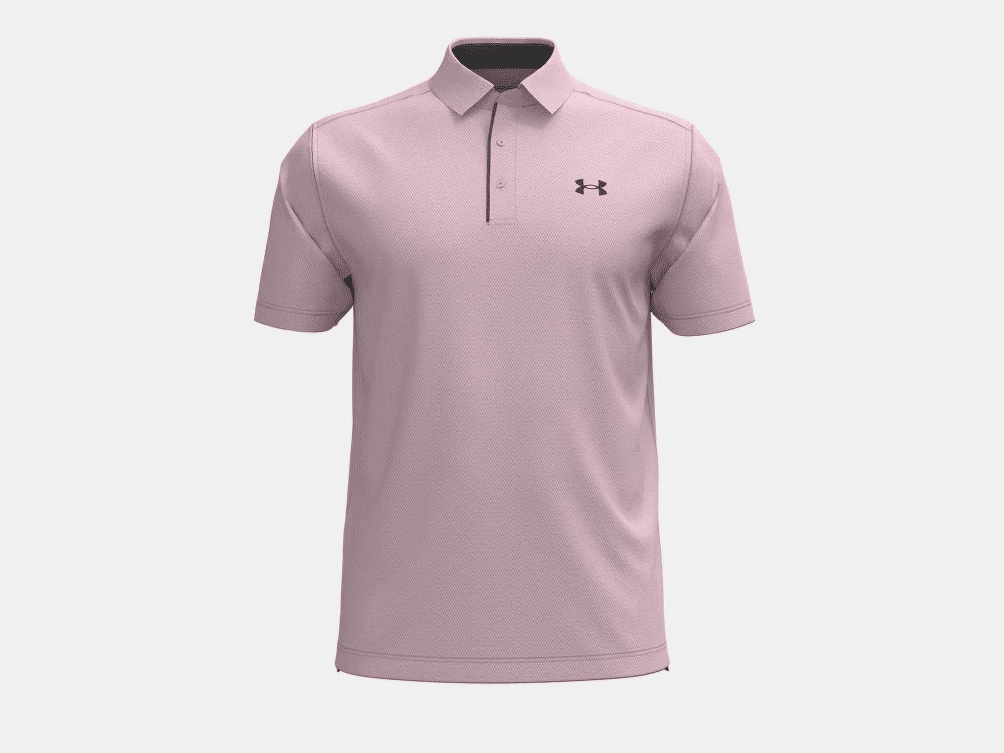 Under Armour Tech Polo Prime Pink - Mens Polo - 1290140-647 - Walmart.com