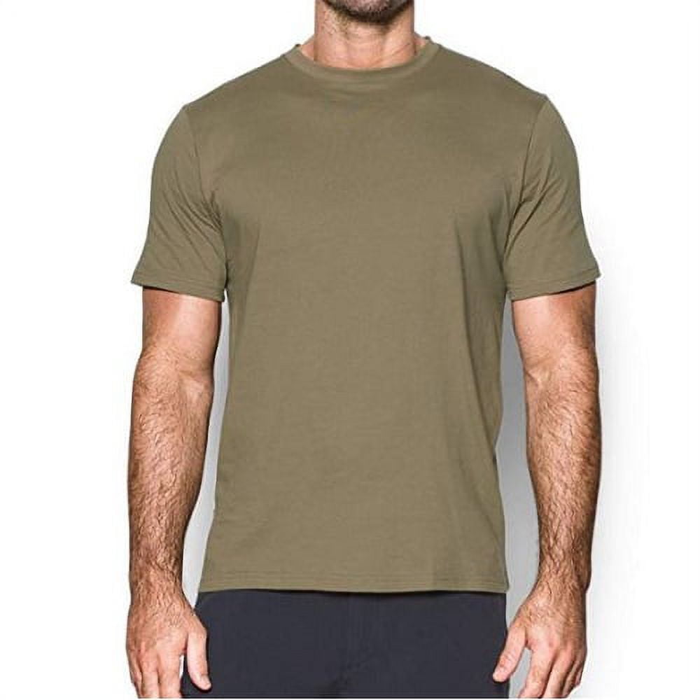 Under Armour UA Cotton T-Shirt - Men's, Federal Tan, Large, 1351776499L ...