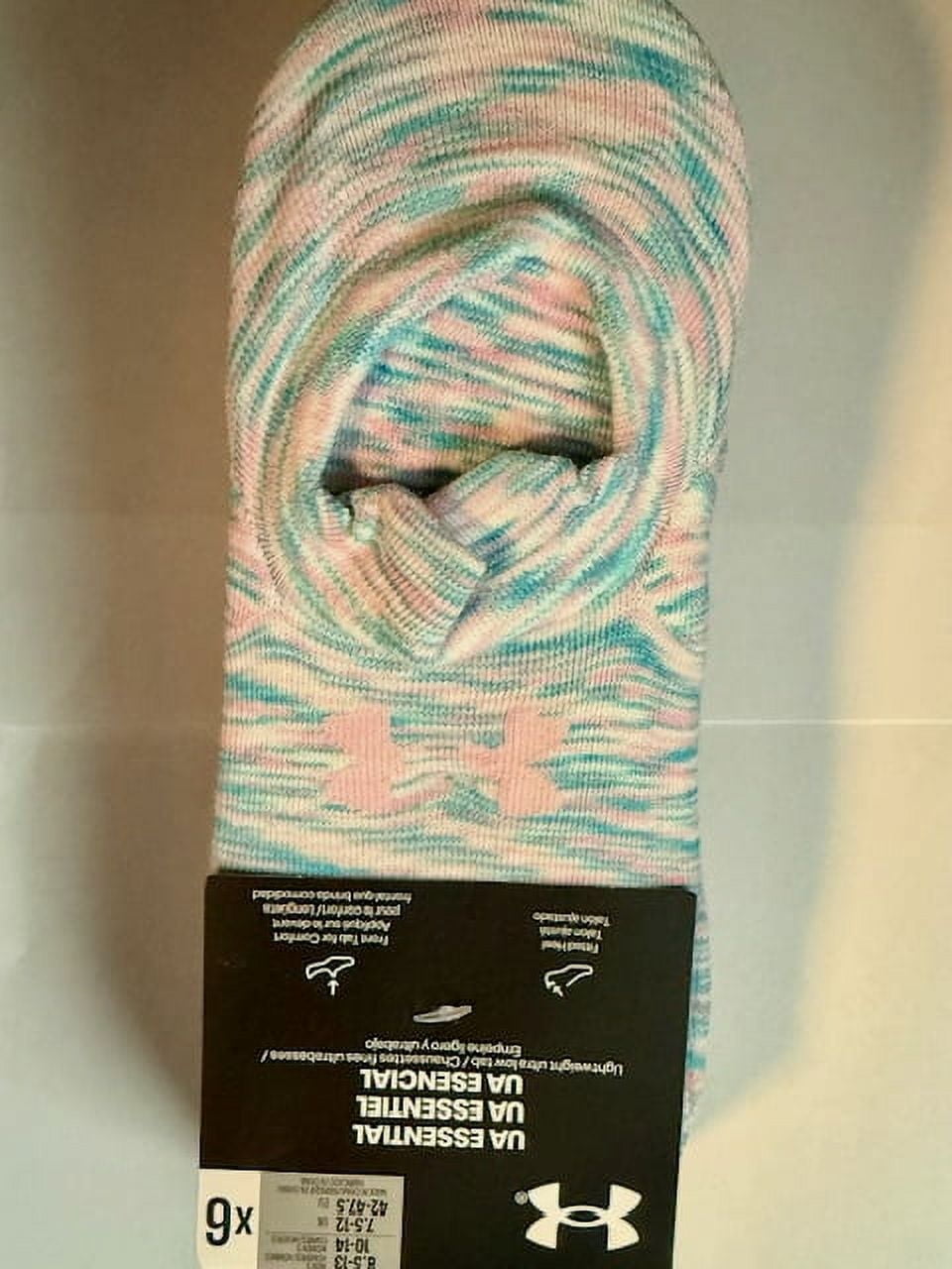 Under Armour Unisex Adult Essential Ultra Low Tab Socks (6 Pairs ...