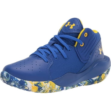 Under Armour Unisex-Child Grade School Jet '21 Basketball Shoe ...